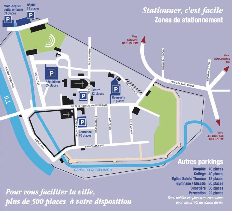 Stationnement - Ville d'Ensisheim